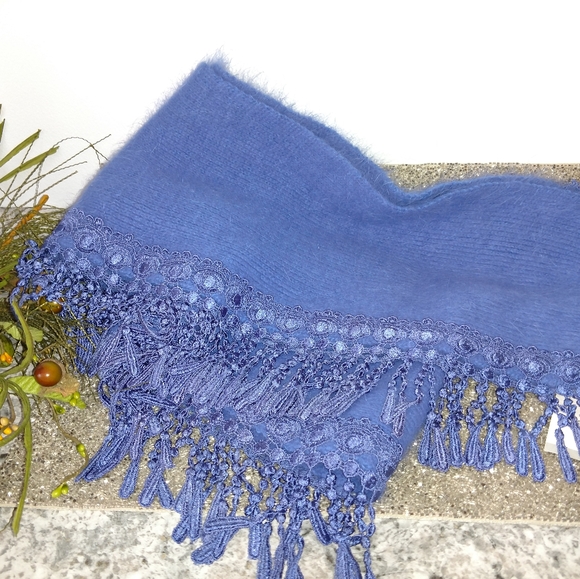 Accessories | Venesha Angora Scarf | Poshmark
